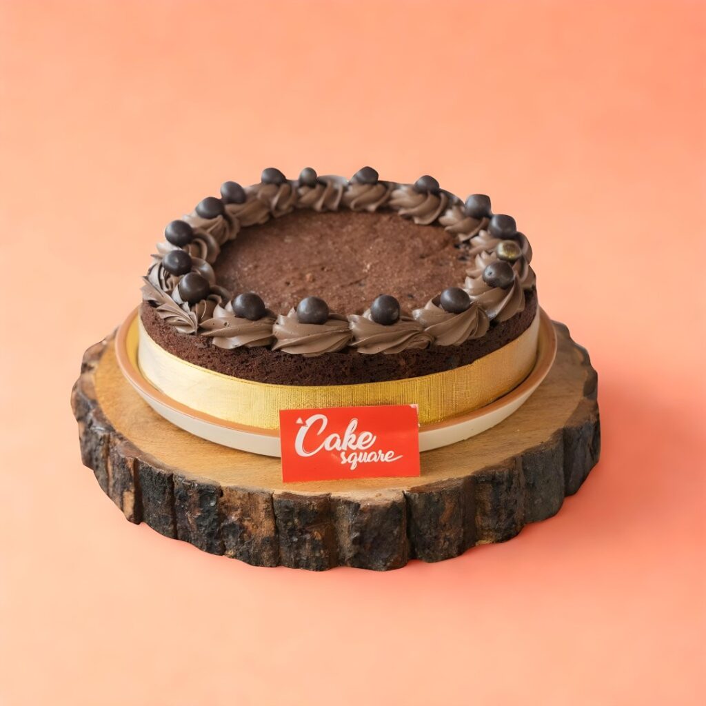 Rich Chocolate Brownie Birthday Cake Chennai – Cake Square