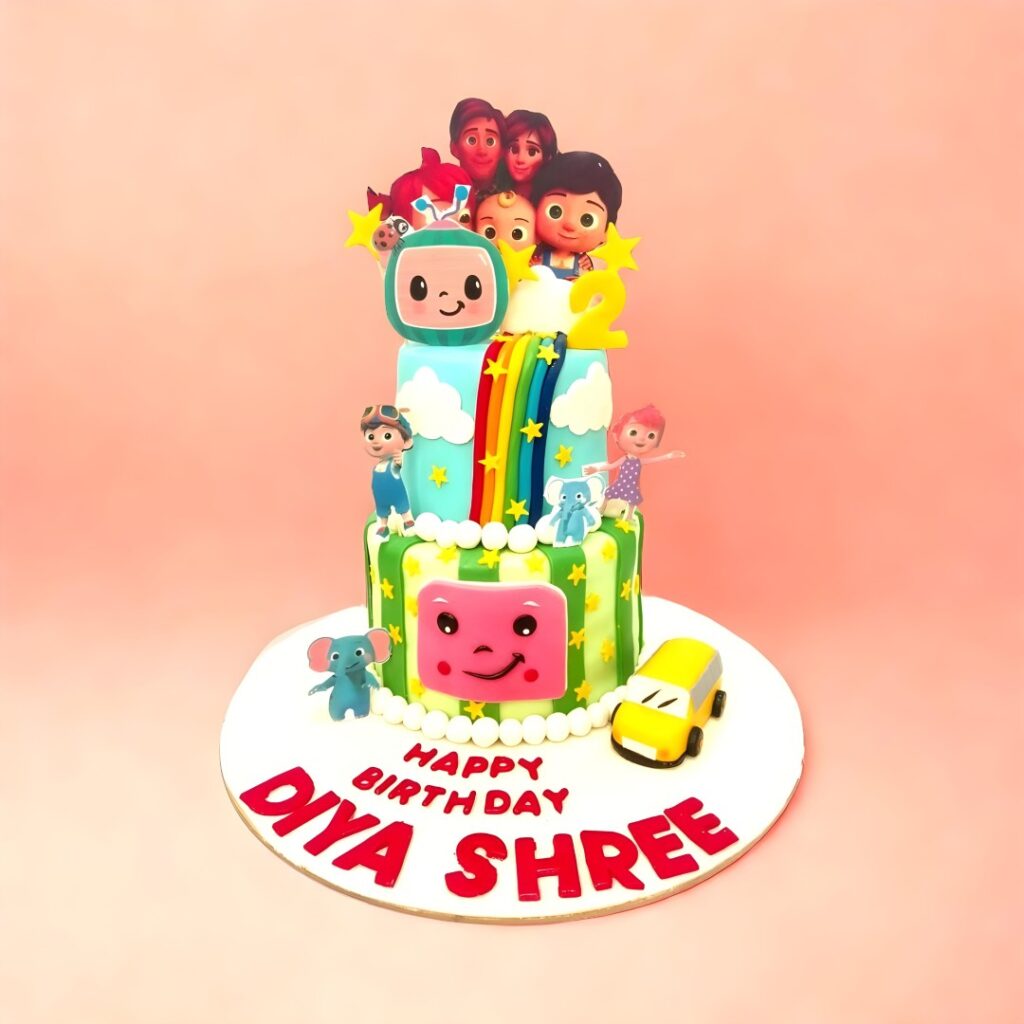 Memorable Cocomelon Theme Birthday Cake Chennai | Cake Square