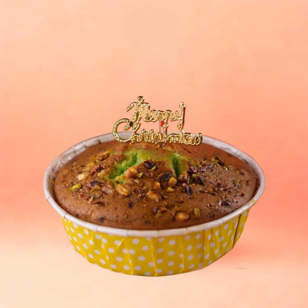 Pista Tea Cake in Chennai | Pistachio Loaf by Cake Square